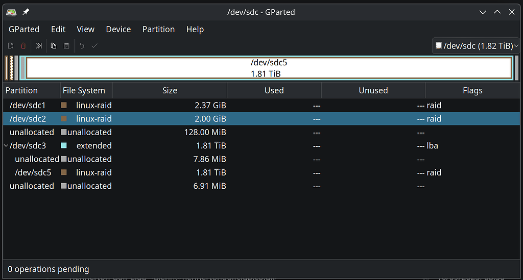 Repurposing an old RAID disk - Help & Support - LinuxCommunity.io