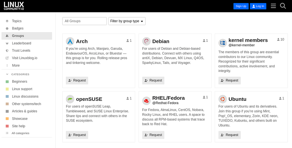 🚀 New Distro Groups Are Live! Find Your Linux Family - Community ...